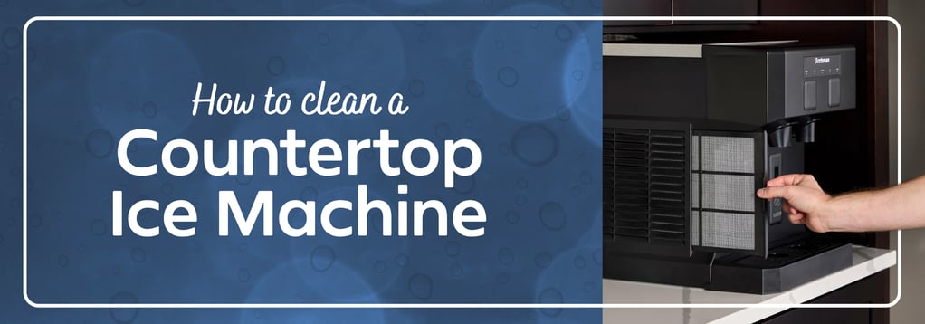 5 Steps to Clean Your Countertop Ice Maker