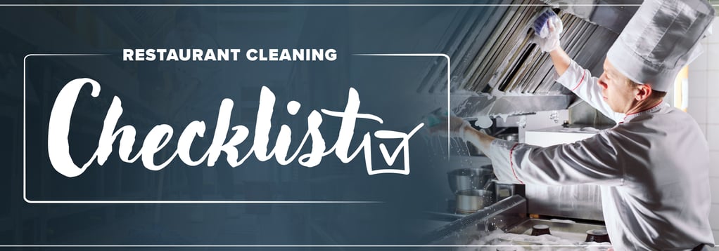 Printable Restaurant Cleaning Checklist