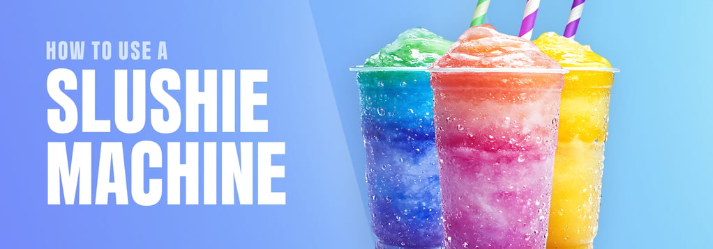 How to Use a Slushie Machine - Make a Slushie in 4 Steps