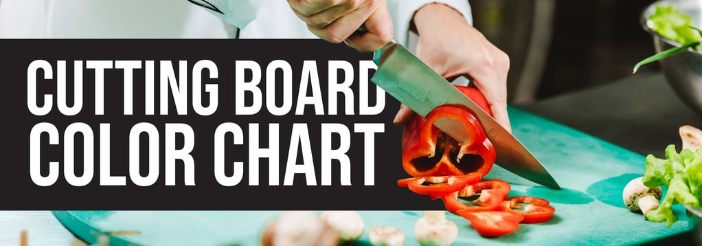free printable colour coded chopping board chart