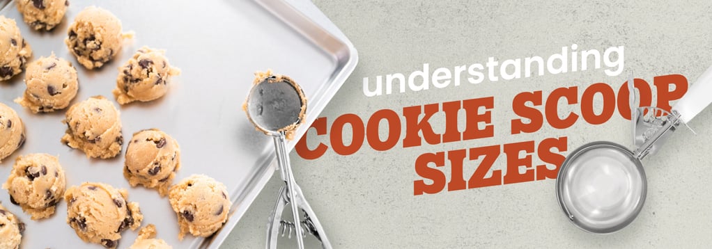 Cookie Scoop Sizes - Chart & Dimensions Guide