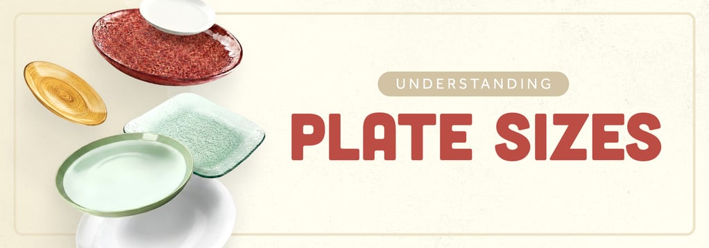 Plate Sizes - Chart & Dimensions Guide