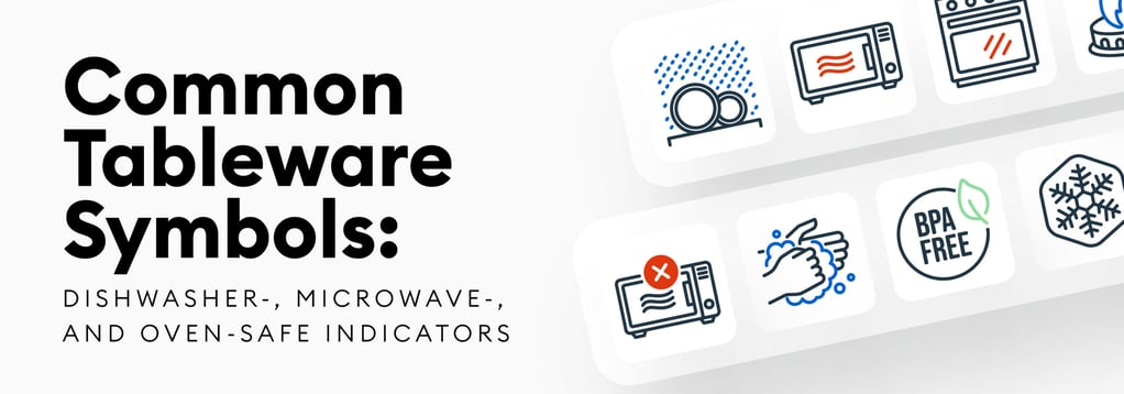 Dishwasher-Safe & Other Tableware Symbols Explained