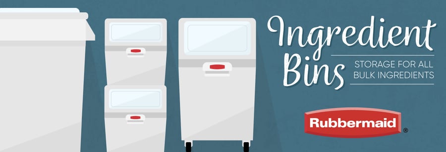 Access Ingredients Easily in Rubbermaid Ingredient Bins