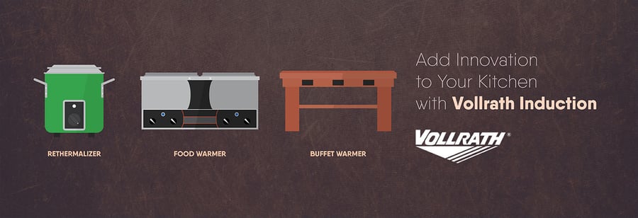 Add Innovation to Your Kitchen with Vollrath Induction Warmers