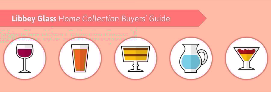 Bring Libbey Home with Glass Drinkware and Serveware