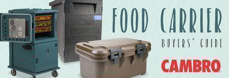 Cambro Food Carrier Guide