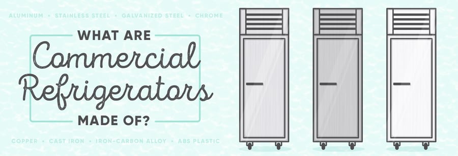 What Are Commercial Refrigerators Made Of?