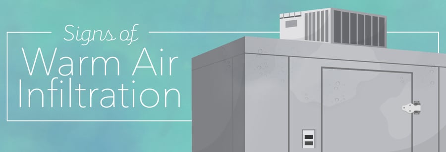 Signs of Warm Air Infiltration