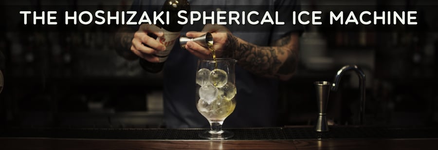 Make Spherical Ice with the Hoshizaki IM-50BAA-Q