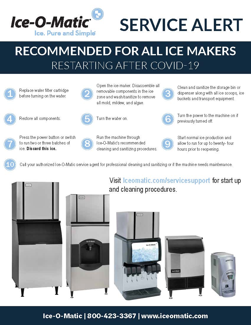 Ice-O-Matic Recommendations for Ice Makers